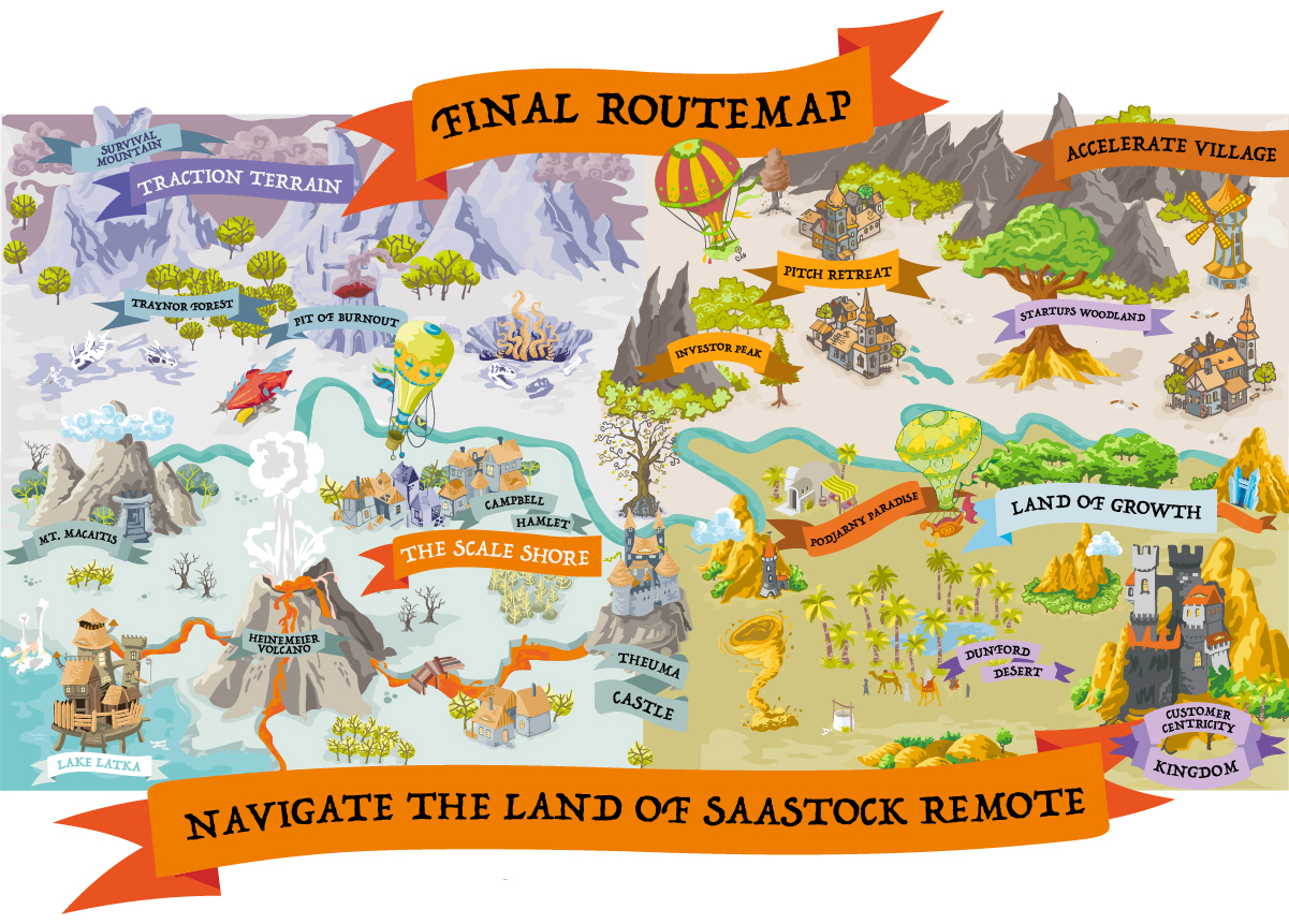 Final agenda: Your map to navigate the land of SaaStock Remote - SaaStock