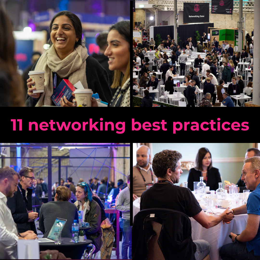 Networking best practices and how to use them at SaaS events